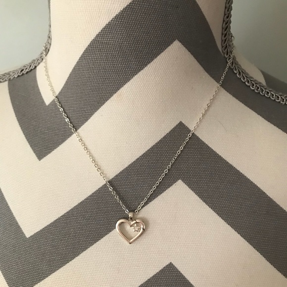 Jewelry | Heart Necklace And Earrings Set | Poshmark